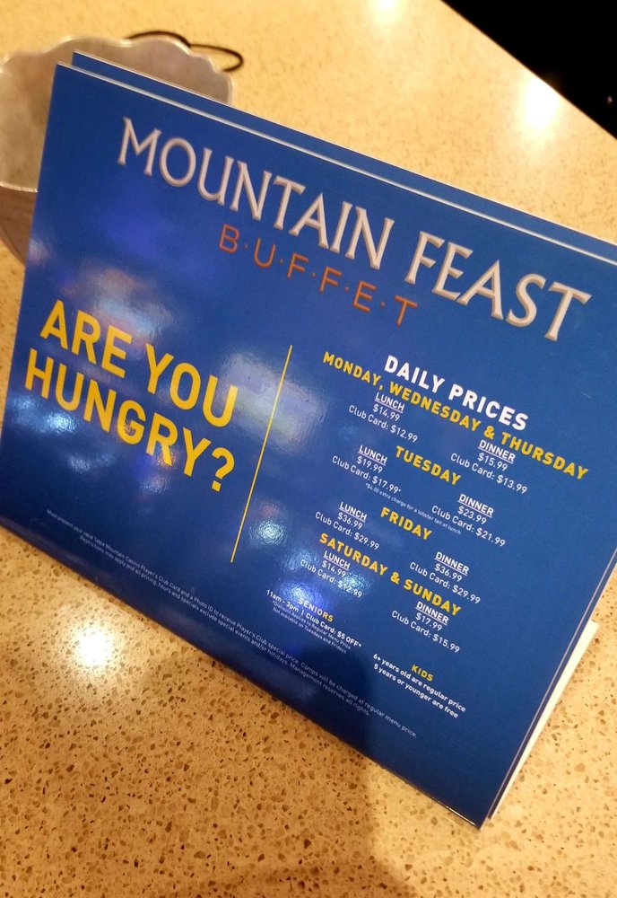 Mountain Feast Buffet, Friant - Menu, Reviews (71), Photos (22 ...