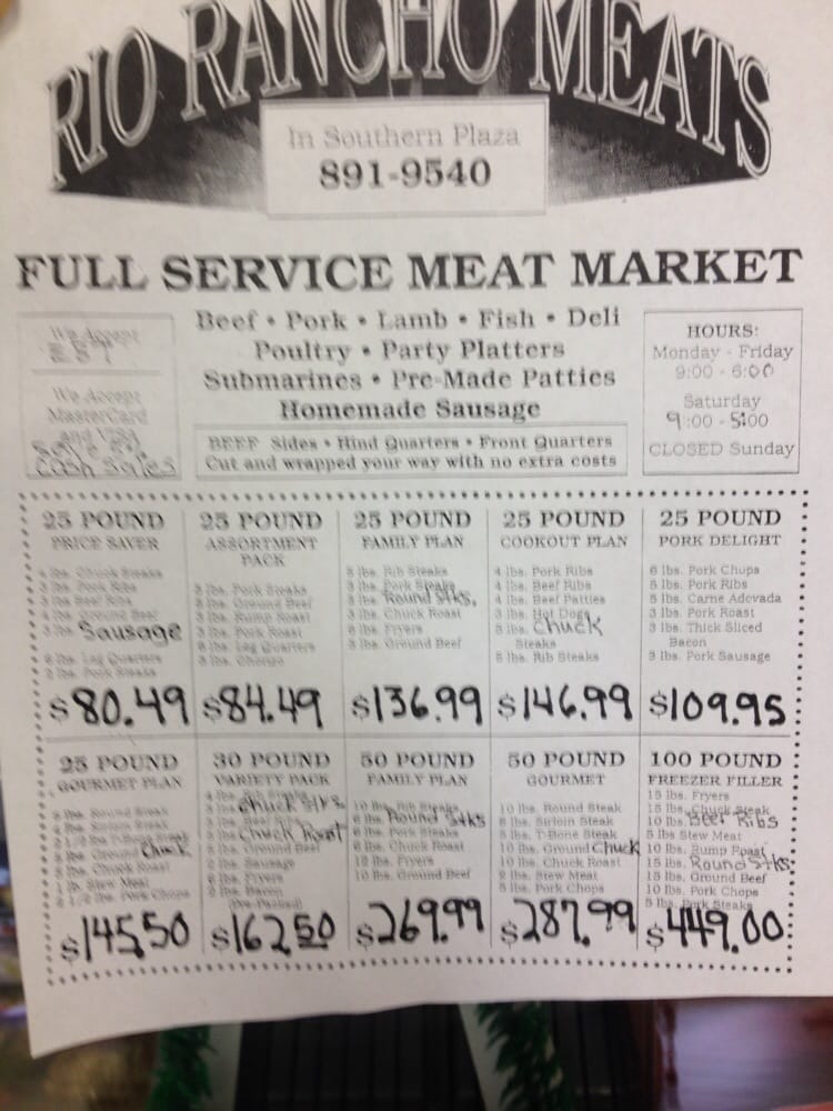 RIO RANCHO MEATS - Rio Rancho NM - Hours, Directions, Reviews - Loc8NearMe