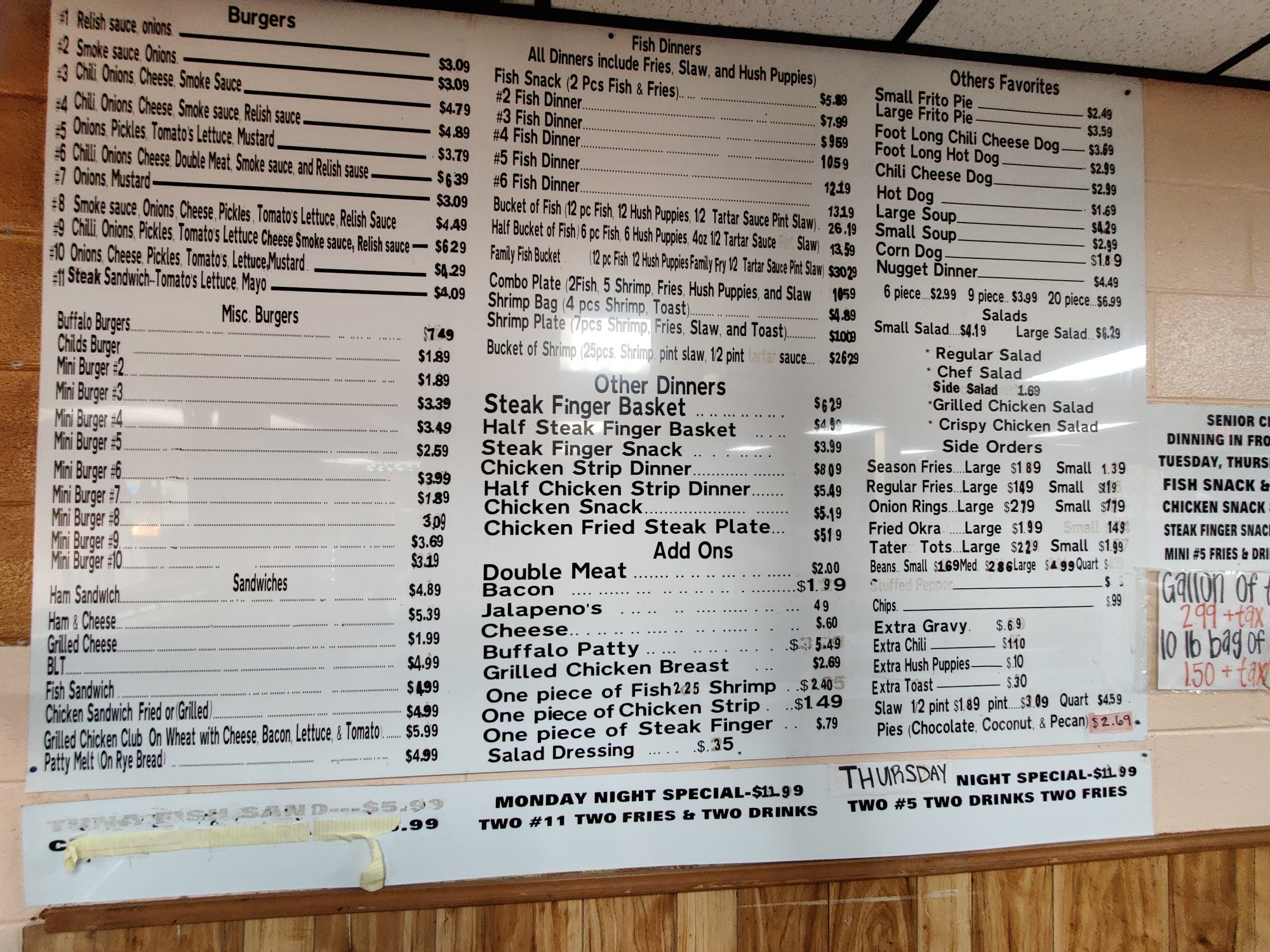 Char-Burger Stockade, Kilgore - Menu, Reviews (204), Photos (48 ...
