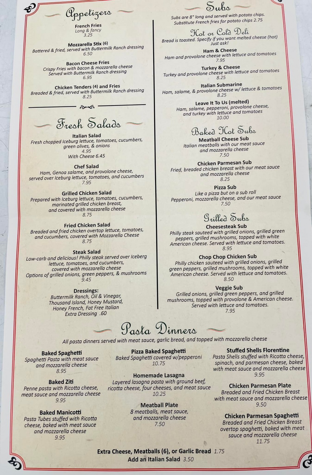 Viny's Italian Restaurant, Halifax - Menu, Reviews (67), Photos (25 ...
