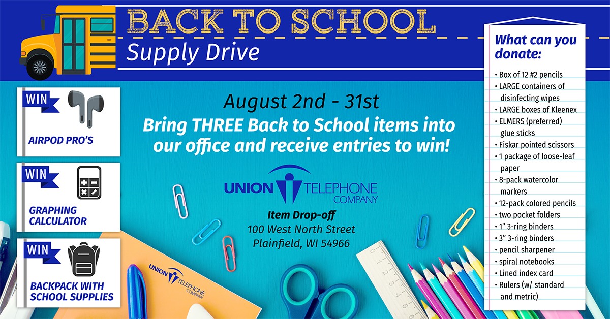 UNION TELEPHONE COMPANY - Plainfield WI - Hours, Directions, Reviews ...